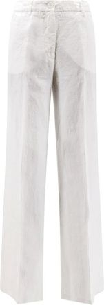 Aspesi Femme, Pantalons, Blanc, Taille: 40 FR Linen Canvas Pantalons