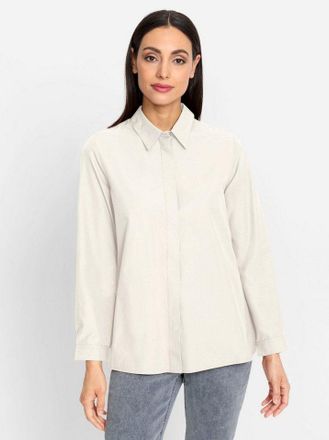 Heine Klassische Bluse Longbluse Langarm