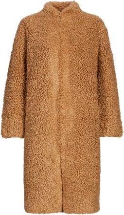 Apparis Manteau droit shearling