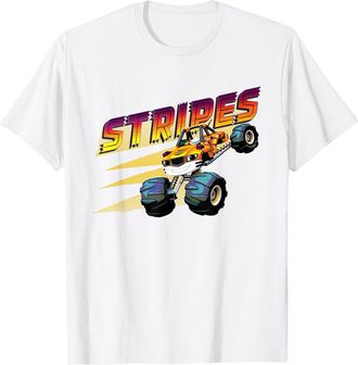 Blaze and the Monster Machines Stripes Badge T-Shirt
