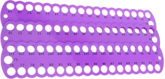 Cabilock 3 ST&Uuml;CKE Plastik Fadenhalter mit L&ouml;chern Multiloch Organizer f&uuml;r Stickgarn Langlebiger Kunststoff Stickfadenhalter zum Einfachen Wickeln und Aufbewahr