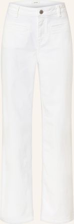OPUS Wide Leg Jeans Miva Urban weiss