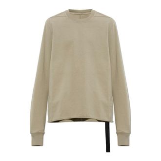 Rick Owens Homme, Sweatshirts et sweats &agrave; capuche, Vert, Taille: L SweaT-shirt &agrave; rayure d&eacute;corative