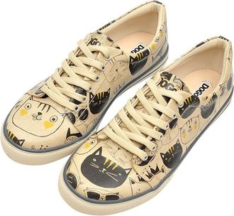 Dogo Damen Sneakers Sneaker, beige, 37 EU