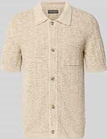 Marc O'Polo Regular Fit Freizeithemd aus Baumwoll-Leinen-Mix