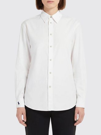 Polo Ralph Lauren Hemdbluse Damen Farbe Wei&szlig;