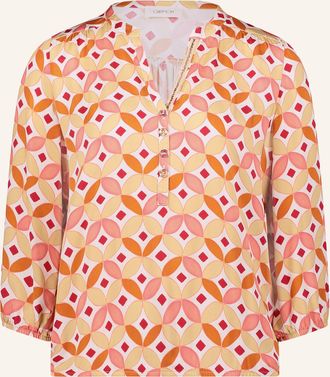 Cartoon Cartoon Blusenshirt Mit 3/4-Arm rosa