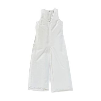 Calvin Klein Femme, Combinaisons et Ensembles, Blanc, Taille: 38 FR Jumpsuits