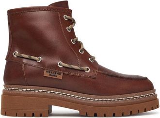 Max Mara Schn&uuml;rschuhe Wkapantone 2625796035 Braun