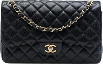 Chanel Sac bandouli&egrave;re Pre-owned Double Flap - Femme - Pre-owned - Noir - Taille: ONE Size