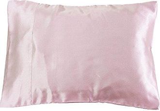 LilySilk Lilysilk, Maulbeerbaum, Seide 100%, Baby, Kleinkind, Kissenbezug, 19 Momme, Rosy Pink, 12 x 16