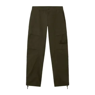 Stone Island Homme, Pantalons, Vert, Taille: W30 Pantalons Cargo Ghost en Nylon Smerigliato