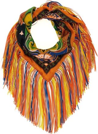 Etro Femme, Accessoires, Multicolore, Taille: ONE Size Floral Jacquard Scarf
