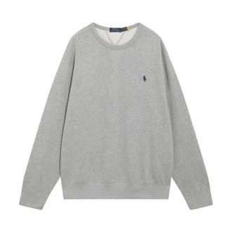 Polo Ralph Lauren Fleece Sweatshirt - - Sweatshirts & Hoodies - Herren - Grau - XL