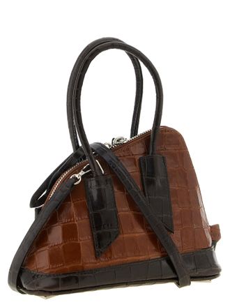 The Attico Calfskin Leather Bag - Brown