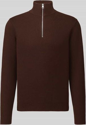 Selected Regular Fit Troyer aus reiner Baumwolle Modell DANE