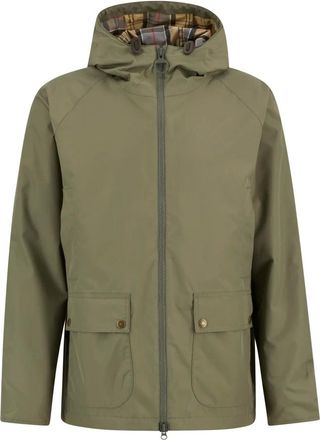 Barbour Homme, Vestes, Vert, Taille: L Domus Hooded Waterproof Jacket