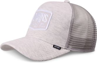 Djinns DNC Wafflemelange (Light Grey) - Trucker Cap Meshcap Hat Kappe Mütze Caps