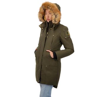 Moose Knuckles Womens Army Cotton Jacket Coat Clothing