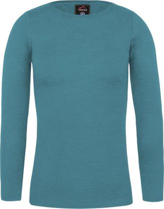 Normani Langarmshirt Damen Merino Langarm-Shirt Mandurah Ski-Unterw&auml;sche Rundhals Merino Pullover Unterhemd - 100 % Merinowolle