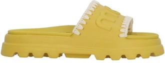 Mou Femme, Chaussures, Jaune, Taille: 38 EU Eva One-Piece Slide