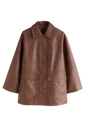 Next Lederjacke Kunstlederjacke (1-St)