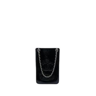 Chanel Pre-owned Handyh&uuml;lle - - Pre-owned - Damen - Schwarzk - ONE SIZE