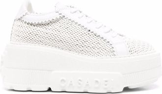 Casadei Low-Top Sneaker - Sneakers White - Gr. 40 (EU) - in Wei&szlig; - f&uuml;r Damen