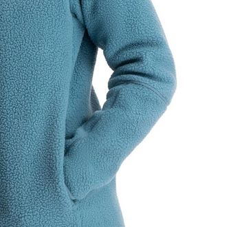 Trespass Veste polaire pour femme avec fermeture éclair sur le devant et bordures en cuir Airtrap Quake