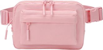 Generico Gürteltasche, Handytasche, wasserdicht, für Laufen, Fitnessstudio, Urlaub, Park im Freien, Training und Reisen, Rosa, Consulte la descripción, Siehe B