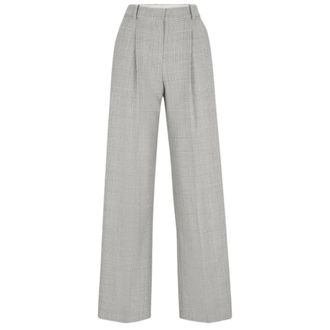 HUGO BOSS Weite Hosen - - Trousers - Damen - Grau - M
