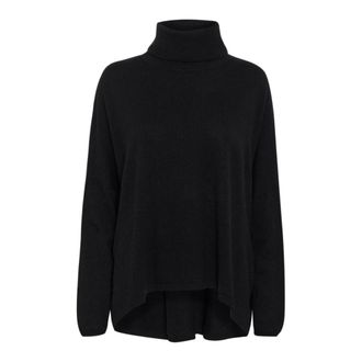 Part Two Tilanepw Pu Strickpullover - - Knitwear - Damen - Schwarzk - 2XL