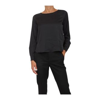 Emme Di Marella Emme DI Marella, Femme, Blouses et Chemises, Noir, Taille: 46 FR Madera Blouse