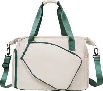 Generico Tasche f&uuml;r Sportausr&uuml;stung, wasserdicht, ger&auml;umig, mit Flaschentasche und Schuhfach, verst&auml;rktes Material f&uuml;r Fitnessstudio, Arbeit, Schl&auml;ger
