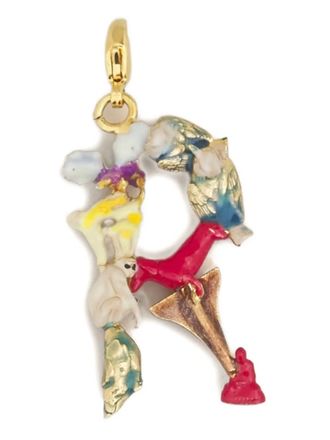 Marni pendentif à breloque émaillée - Or