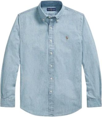 Polo Ralph Lauren Homme, Chemises, Bleu, Taille: M Chemise en chambray Polo Ralph Lauren