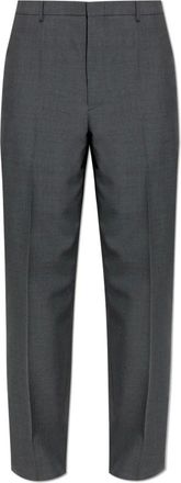 Jil Sander Homme, Pantalons, Gris, Taille: M Pantalon de tailleur en laine