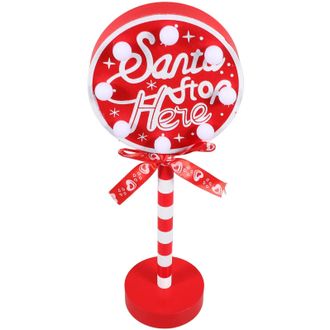 NUOBESTY LED Weihnachtsdekoration Holz mit Warmwei&szlig;em LED Licht Kleine Tischleuchte f&uuml;r Schlafzimmer und Schaufenster Beleuchtetes Weihnachtsschild f&uuml;r Festlic