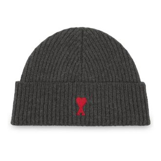 Ami unisex, Accessoires, Gris, Taille: ONE Size De Coeur Beanie