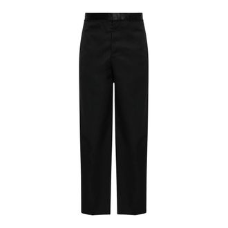 Maison Margiela Wollhose mit Seitenstreifen - - Trousers - Herren - Schwarzk - L