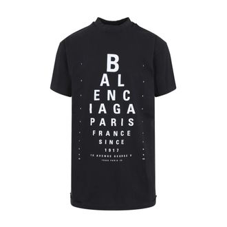 Balenciaga Oversized T-Shirt - - Tops - Herren - Schwarzk - S