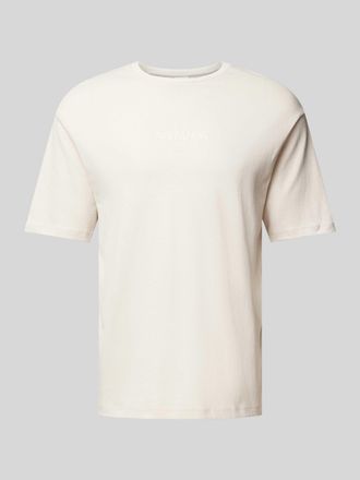 Selected Loose Fit T-Shirt mit Rundhalsausschnitt Modell BOTANIC FLOWER