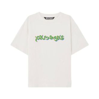 Palm Angels Herren, Oberteile, Wei&szlig;, LGr&ouml;&szlig;e