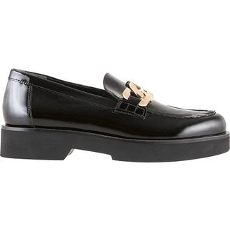 H&ouml;gl Schwarzer Lackleder Slip-On Schuh - - Shoes - Damen - Schwarzk - 41 EU