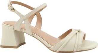 Geox Femme, Chaussures, Beige, Taille: 38 EU Sandales &agrave; Talons Hauts