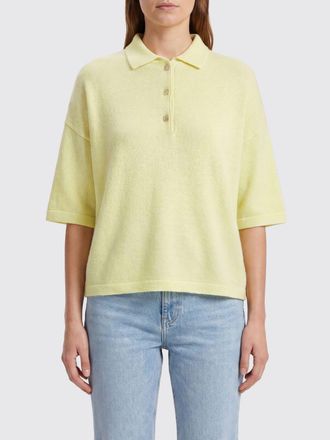 Allude Polo en pur cachemire &agrave; &eacute;paules tombantes