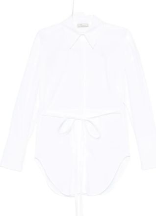 Blumarine Hemd mit Ballonärmeln - Weiß