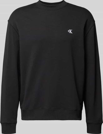 Calvin Klein Jeans Sweatshirt mit Label-Stitching