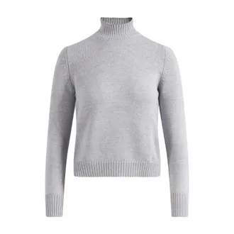 Gran Sasso Femme, Pulls, Gris, Taille: 34 FR Pull &agrave; col roul&eacute;