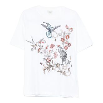 Etro T-Shirts - - Tops - Herren - Wei&szlig; - S